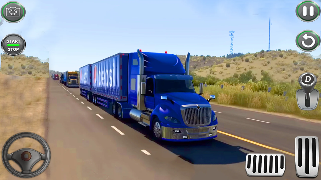 دانلود بازی American Truck Driving ۳d ۲۰۲۲ اندروید بازار