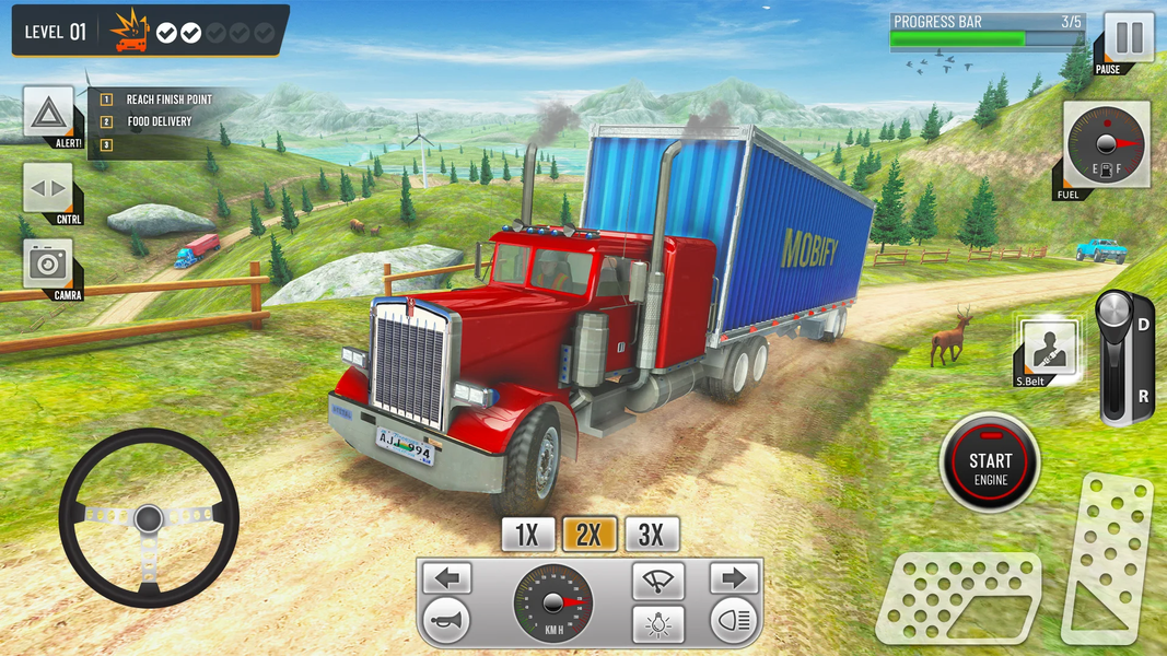 دانلود بازی Offroad Truck Simulator اندروید بازار