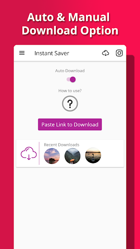 برنامه Instant Saver Repost Photo And Video Downloader دانلود بازار