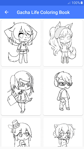 دانلود برنامه Gacha GL Coloring Book اندروید | بازار