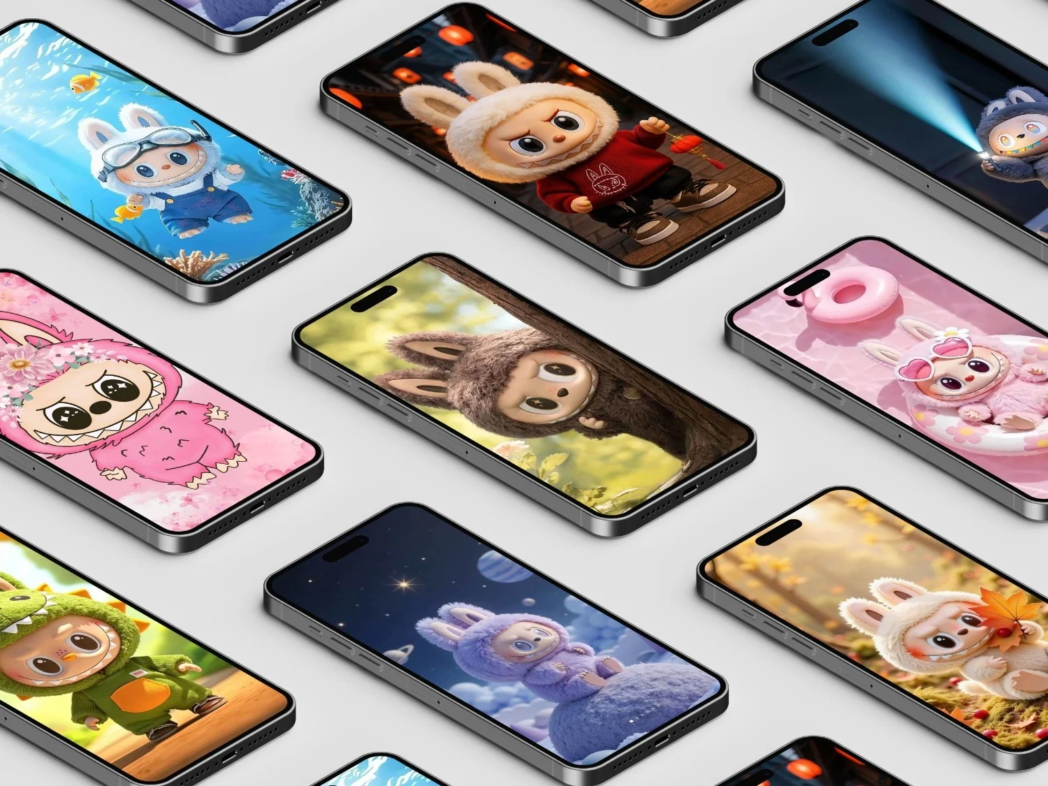 دانلود برنامه Cute Labubu live Wallpapers HD اندروید | بازار