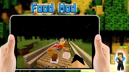 برنامه Food Mod For Minecraft Pe دانلود کافه بازار