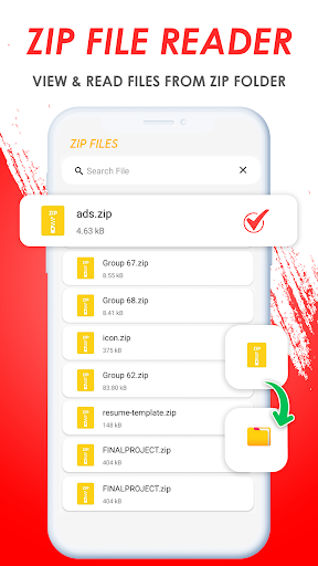 دانلود برنامه Zip Unzip And Rar File Extractor اندروید بازار