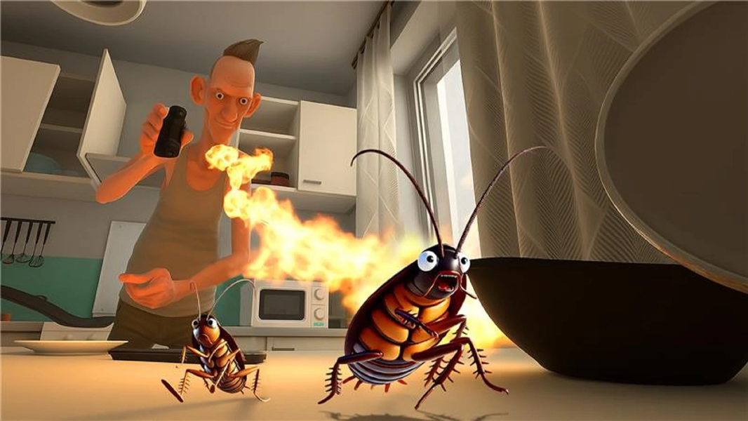 دانلود بازی Scary Cockroach Fun Simulator اندروید | بازار