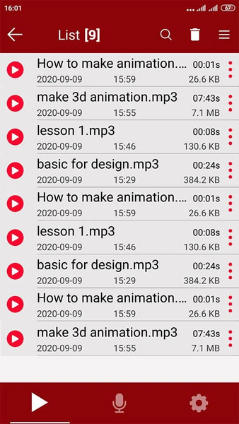 دانلود برنامه Voice Recorder Pro Recorder اندروید بازار