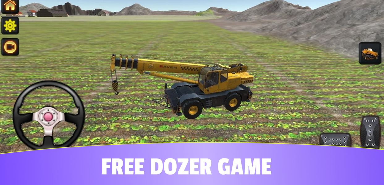 دانلود بازی Dozer & Excavator Simulator ۳D اندروید | بازار