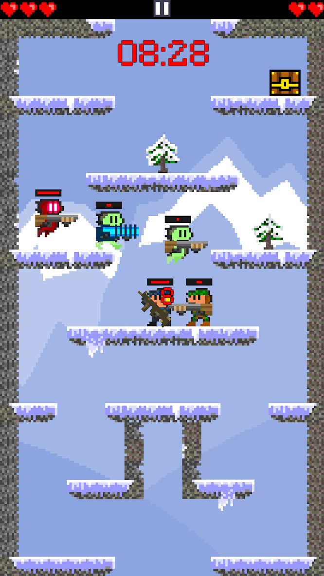 دانلود بازی Ten Tiny Levels Retro Action اندروید بازار