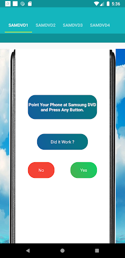 دانلود برنامه Samsung DVD Remote اندروید | بازار