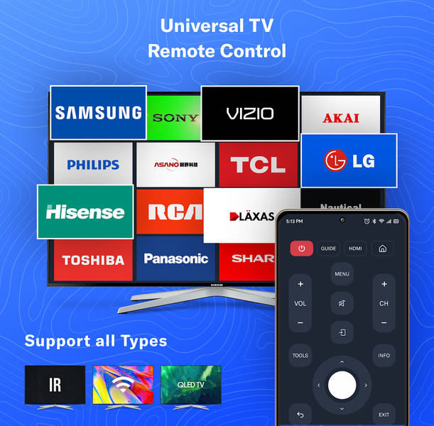 دانلود برنامه Remote Control App For All Tv اندروید بازار