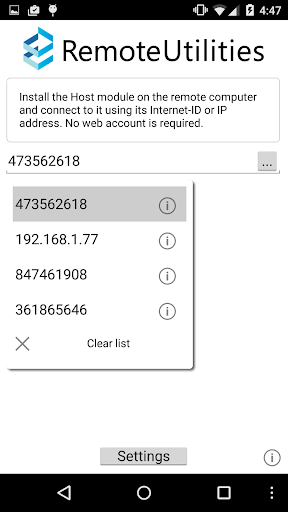 دانلود برنامه Remote Utilities اندروید بازار