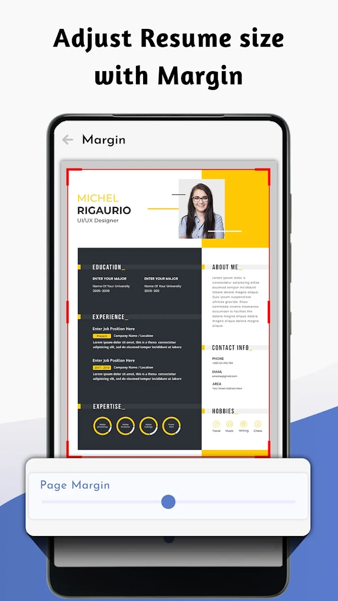 دانلود برنامه CV Maker & Resume PDF Convert اندروید | بازار