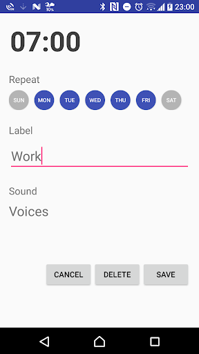 دانلود برنامه Simple Alarm اندروید بازار