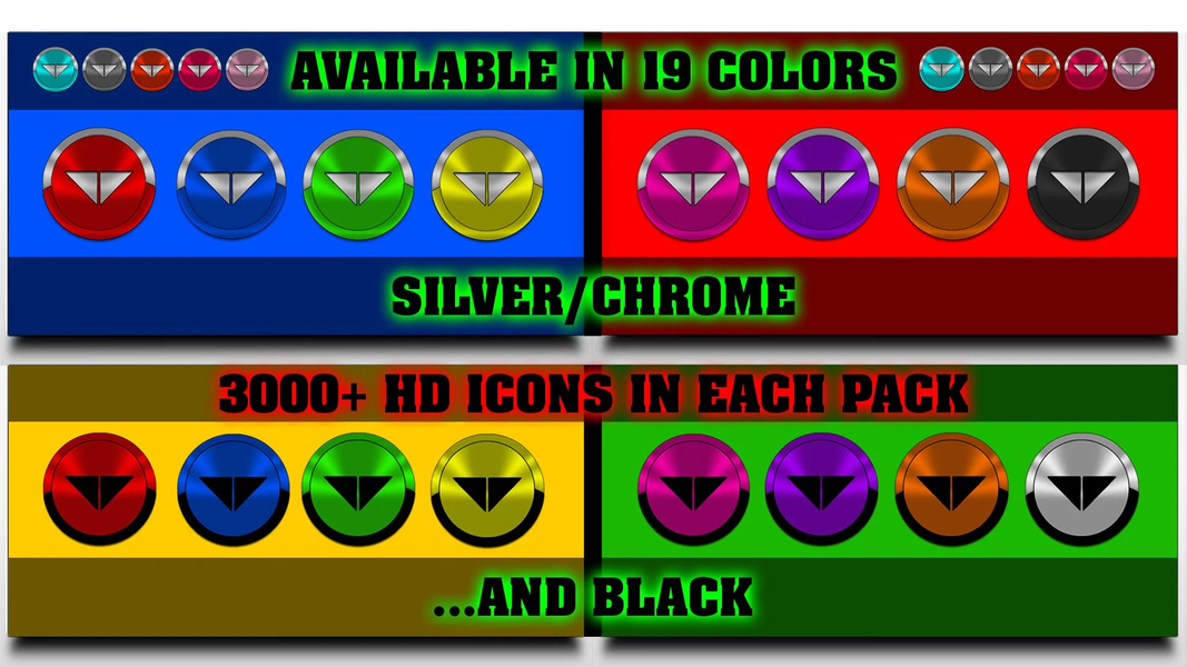 دانلود برنامه Red Icon Pack اندروید بازار