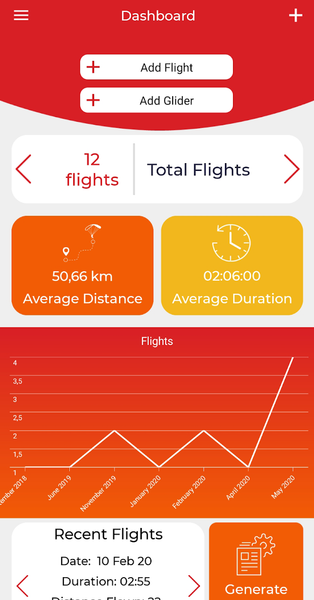 دانلود برنامه Paragliding Logbook اندروید بازار