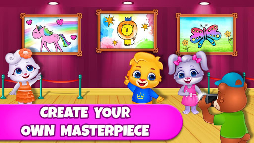 دانلود بازی Coloring Games دفتر نقاشی کودکان اندروید بازار