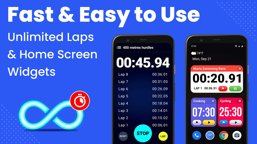 دانلود برنامه Stopwatch And Timer اندروید بازار