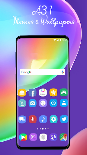 دانلود برنامه Galaxy A۳۱ Theme Launcher App اندروید بازار