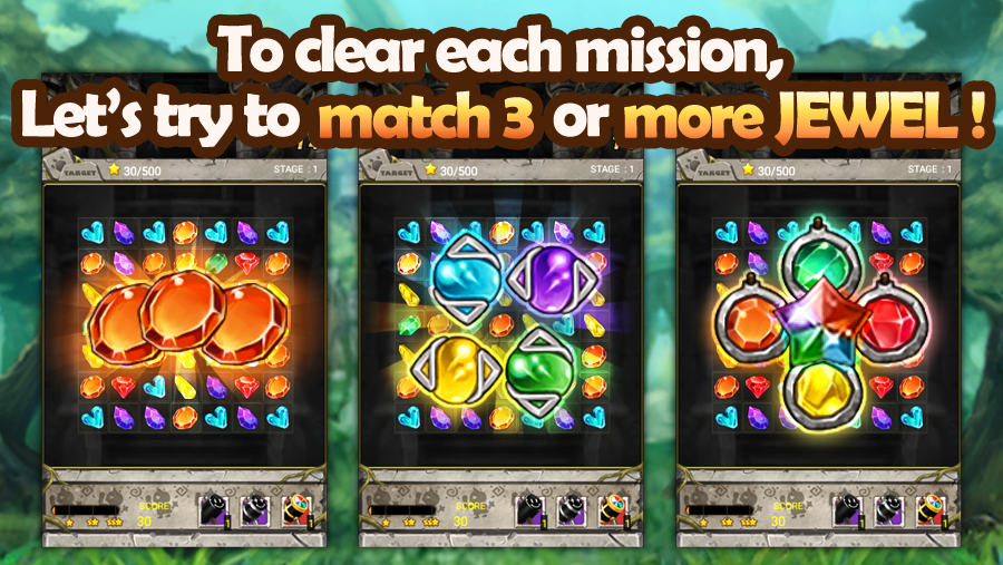 دانلود برنامه Jewels Match Gem Collector اندروید بازار