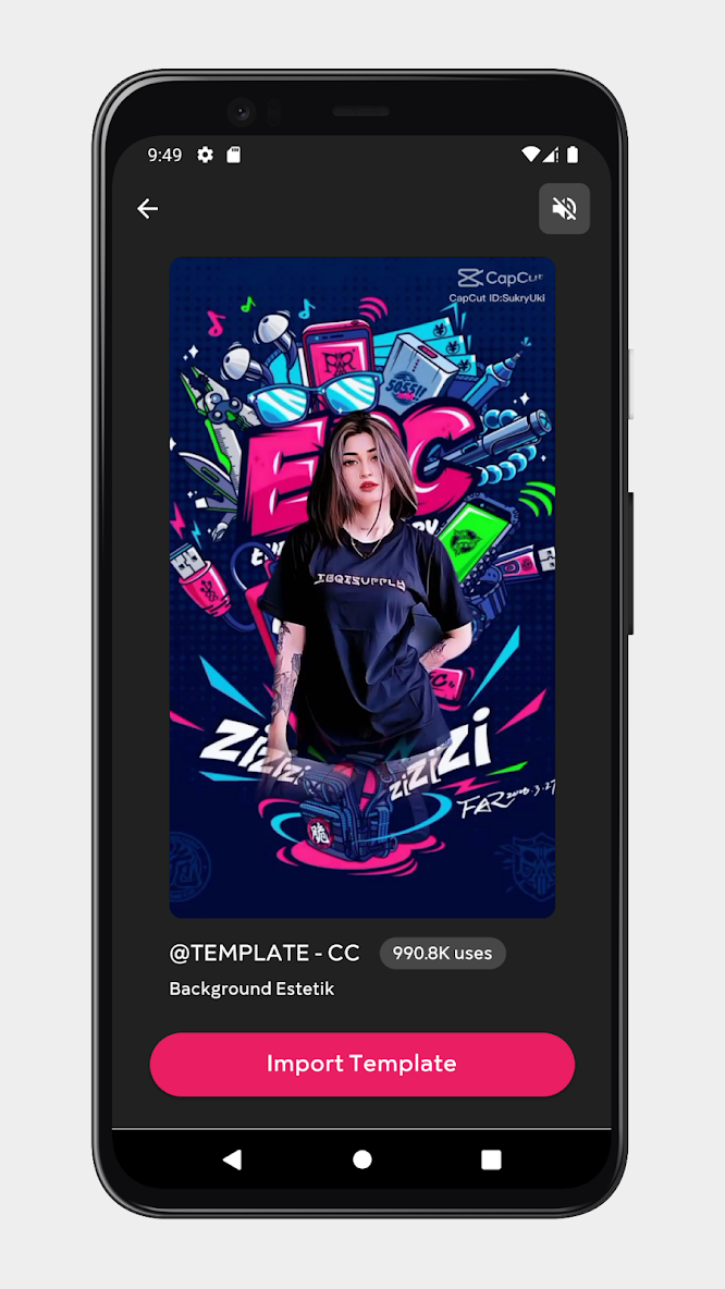 دانلود برنامه CC Template - Cap Temptale App اندروید | بازار