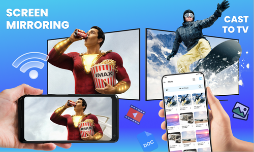 برنامه Screen Mirroring Cast To Tv دانلود بازار