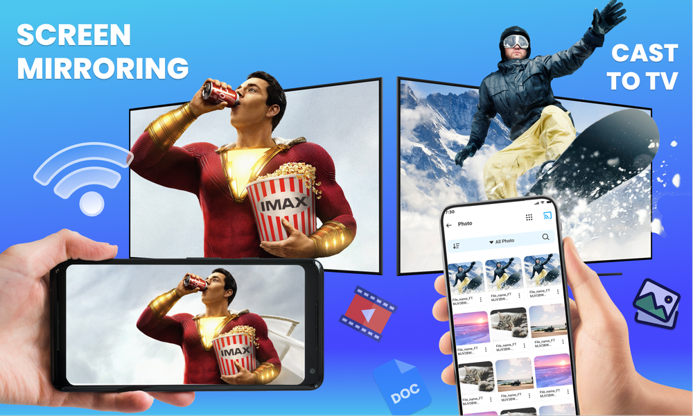 دانلود برنامه Screen Mirroring Cast To Tv اندروید بازار