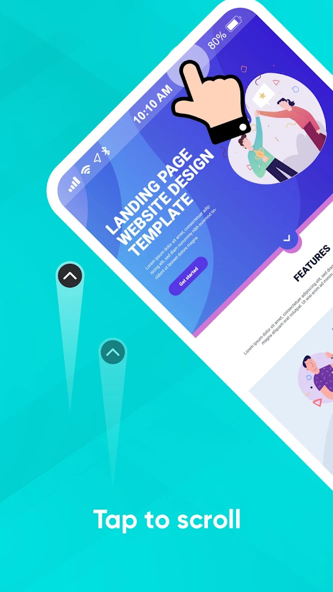 دانلود برنامه Tap Scroll - Perfect Scroll اندروید | بازار