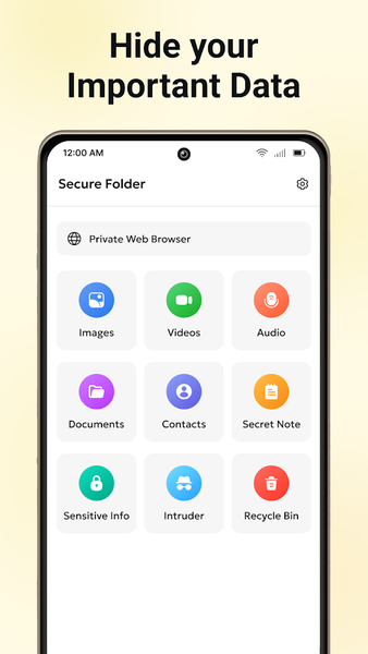 دانلود برنامه Secure folder - Secure files اندروید | بازار