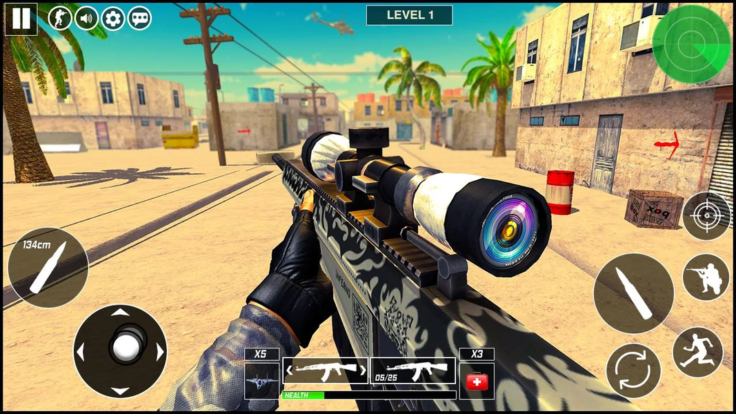 دانلود بازی Counter Fps Shooting Strike N اندروید بازار