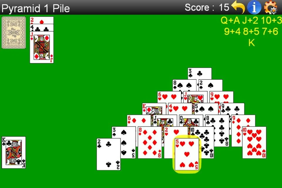 دانلود بازی Pyramid Solitaire اندروید بازار