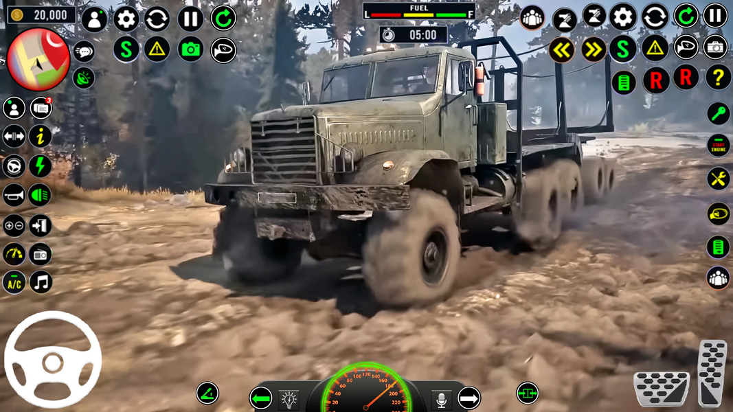 دانلود بازی Us Army Cargo Truck Games ۳d اندروید بازار