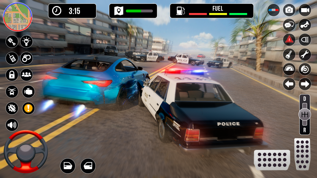 دانلود بازی Police Car Chase Racing Games اندروید بازار