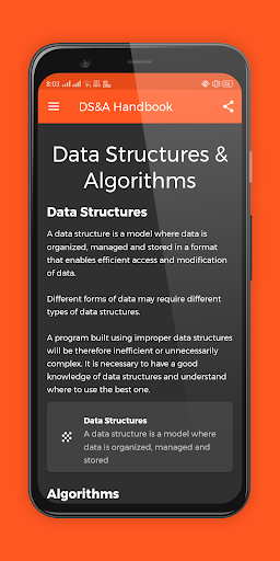 برنامه Data Structures And Algorithms دانلود بازار