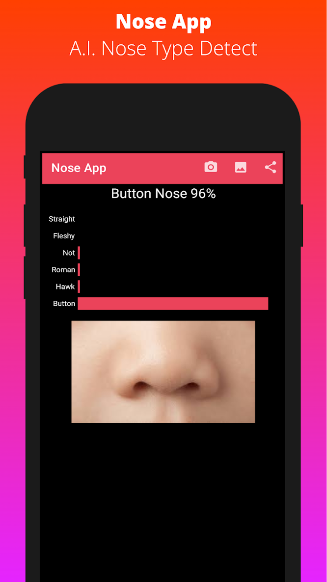 دانلود برنامه Nose App-A.I. Nose type detect اندروید | بازار