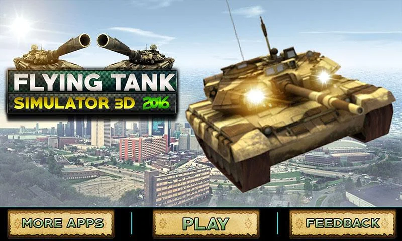 دانلود بازی Flying Tank Simulator 3d 2016 اندروید بازار