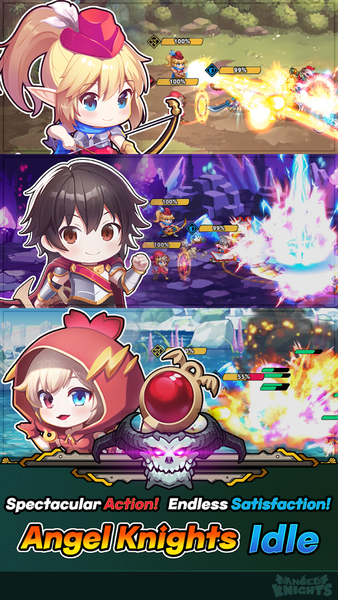 دانلود بازی AFK Angel Knights : Idle RPG اندروید | بازار