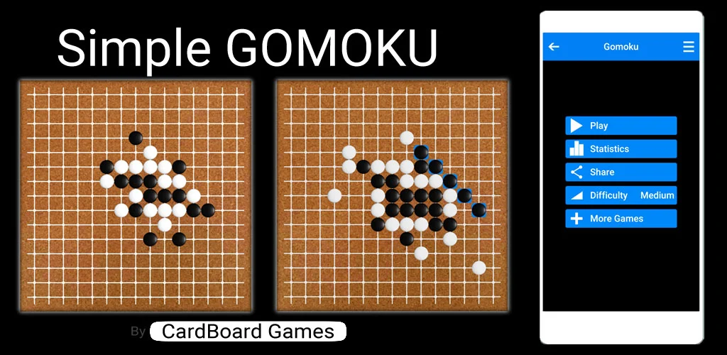 دانلود بازی Simple Gomoku - Connect ۵ اندروید | بازار
