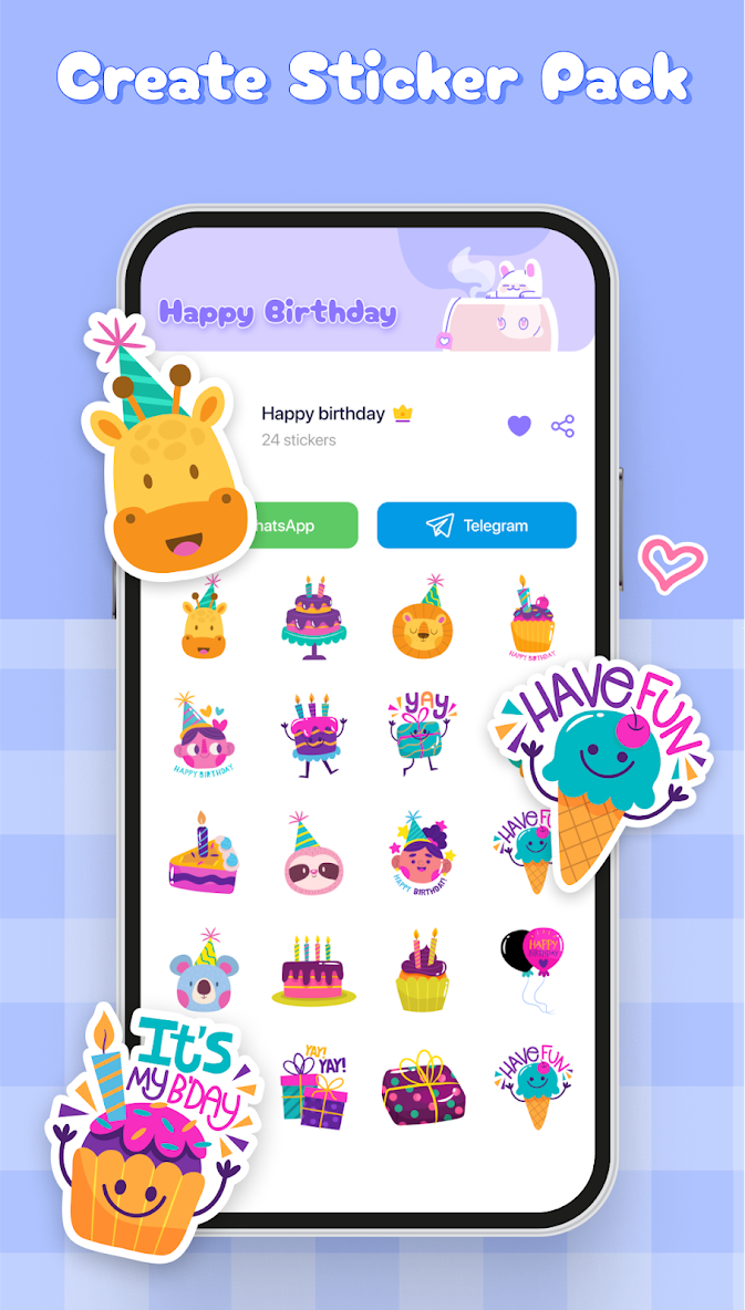 دانلود برنامه Sticker Maker - Funny Emoji اندروید | بازار