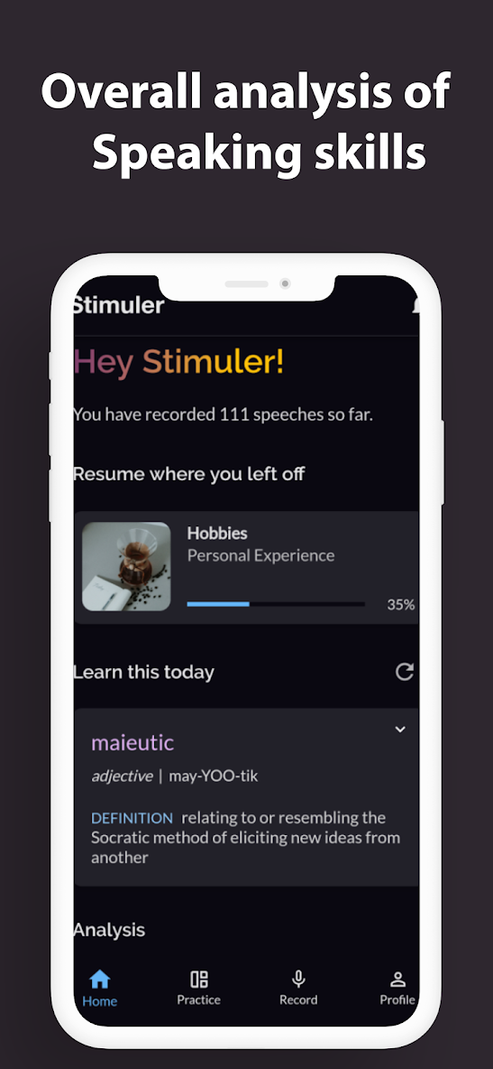 دانلود برنامه Stimuler AI: English Fluency اندروید | بازار