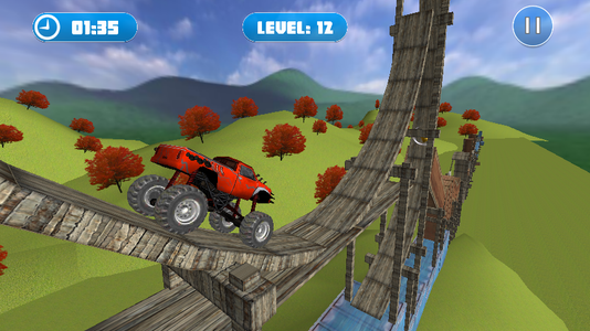 بازی Monster Truck Stunt Madness 3d دانلود بازار