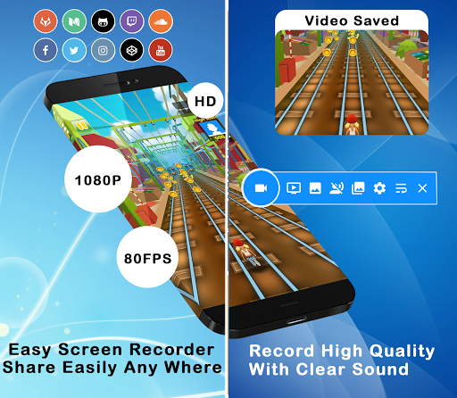 دانلود برنامه Hd Screen Recorder اندروید بازار