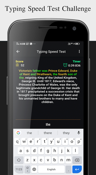 دانلود برنامه Typing Speed Test Challenge اندروید | بازار