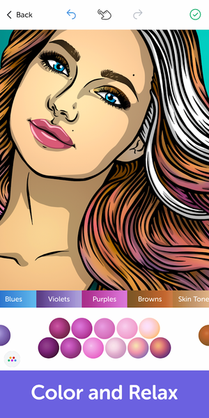 دانلود برنامه Recolor - Art Coloring Pages اندروید | بازار