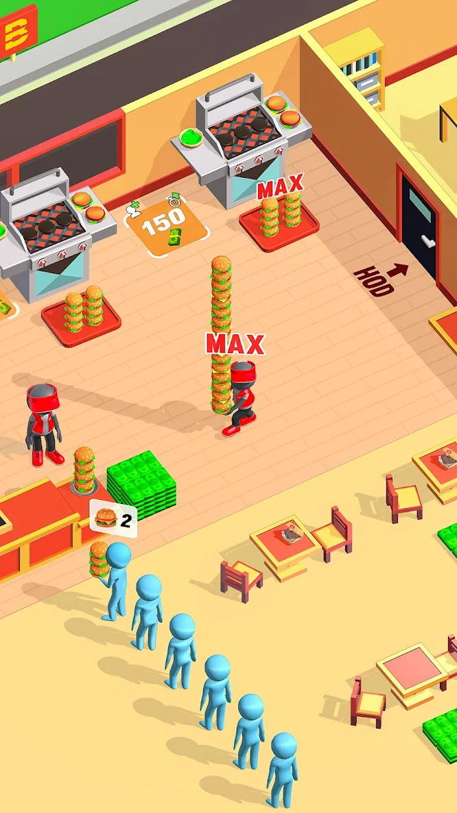 دانلود بازی Burger Tycoon: My Burger Games اندروید | بازار