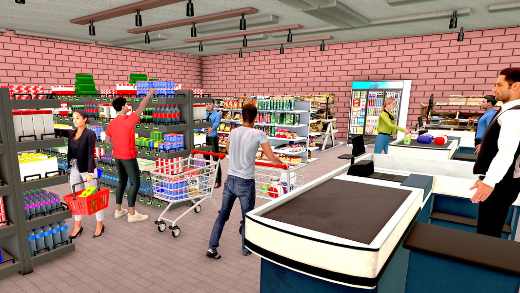 دانلود بازی Supermarket Store Manager Game اندروید بازار