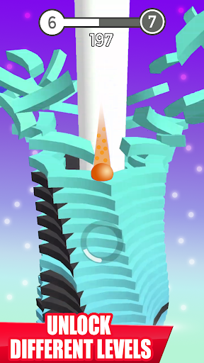 دانلود بازی Bump Ball Stack ۳d Ball : Twist Stack Smash اندروید | بازار