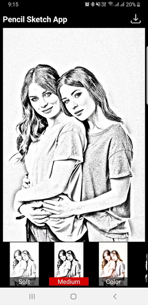 دانلود برنامه Pencil Sketch Drawing Editor اندروید بازار