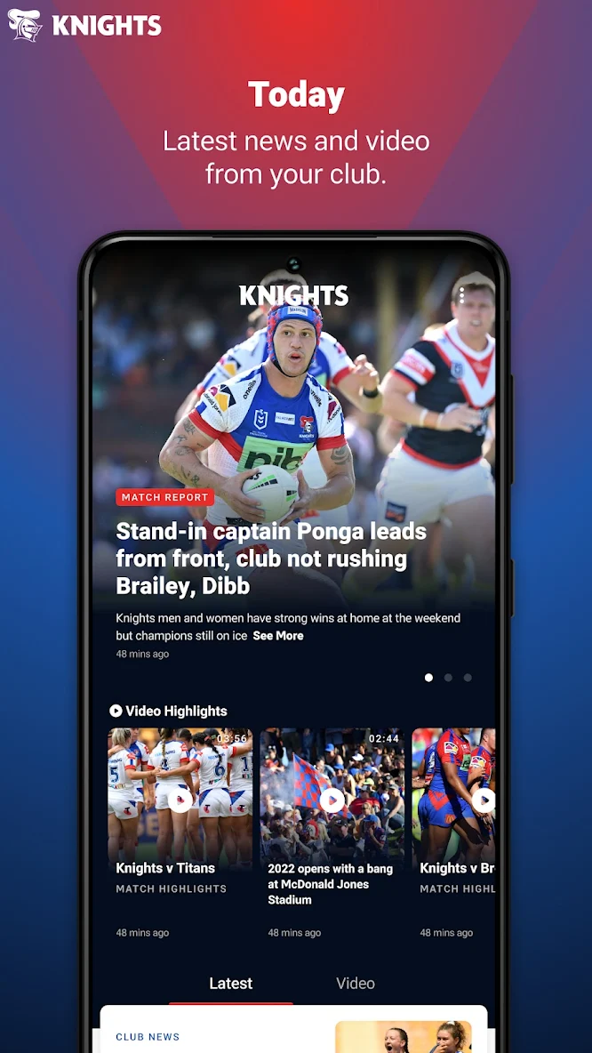 دانلود برنامه Newcastle Knights اندروید | بازار