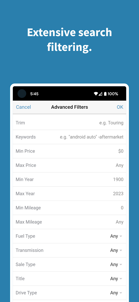 دانلود برنامه AutoTempest - Car search اندروید | بازار