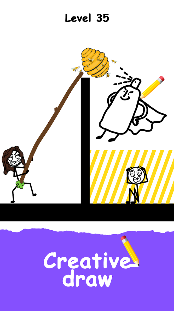 دانلود بازی Save The Stick: Draw ۲ Save اندروید | بازار