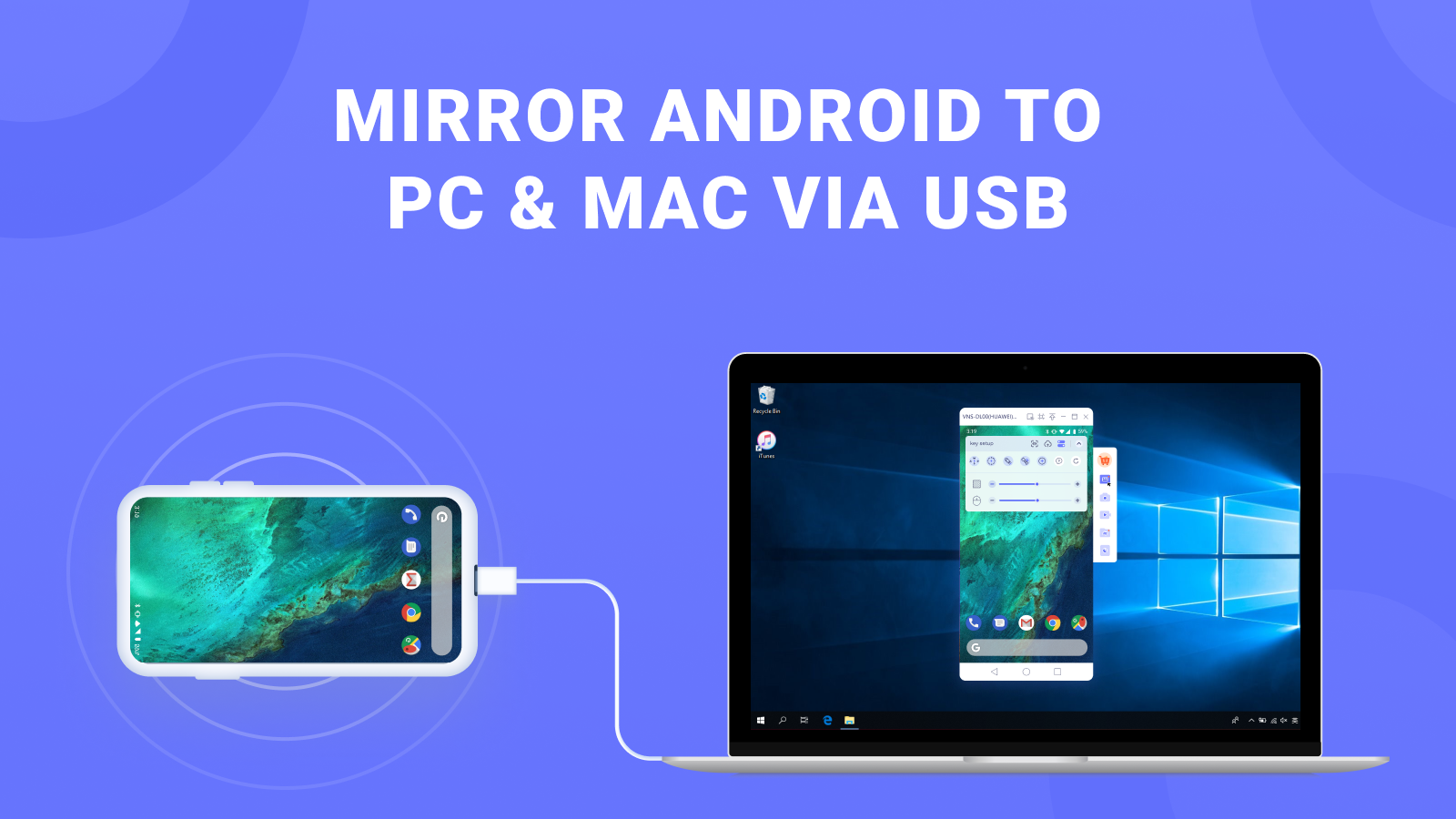 دانلود برنامه Phone Mirror Android To Pc اندروید بازار